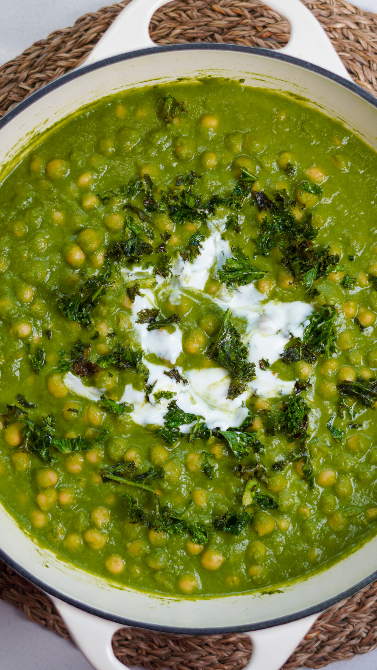 Super Green Chickpea Curry - healthyfloflo