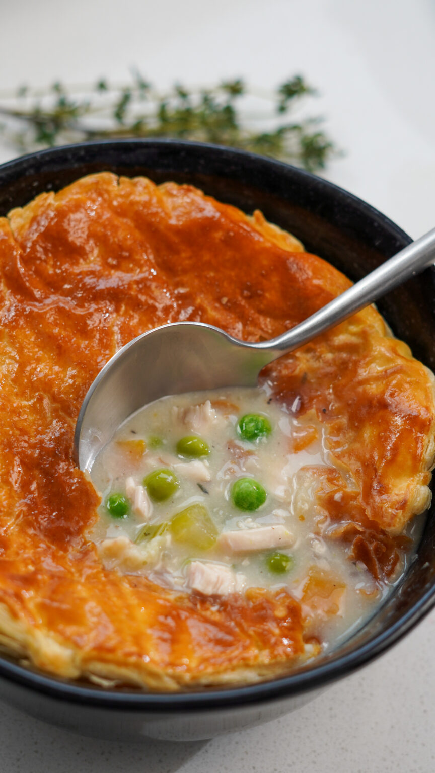 Chicken Pot Pie Soup - healthyfloflo