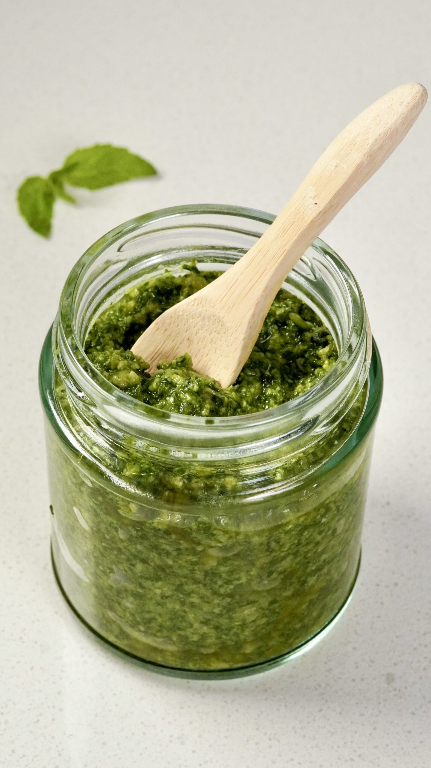 Easy Pesto alla Genovese - Authentic Italian Pesto - healthyfloflo